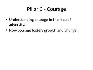 Seven_Pillars_Presentation wisdom, integrity | PPT