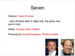 Seven powerpoint | PPT