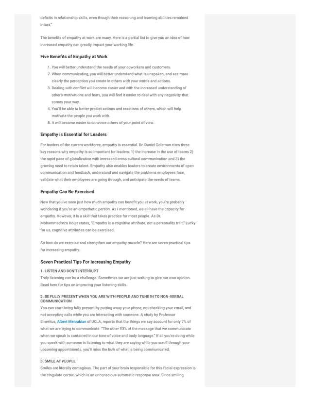 Seven Practical Tips For Increasing Empathy.pdf | Free Download