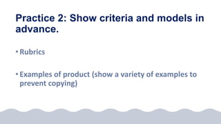 Seven practices for effective learning | PPTX