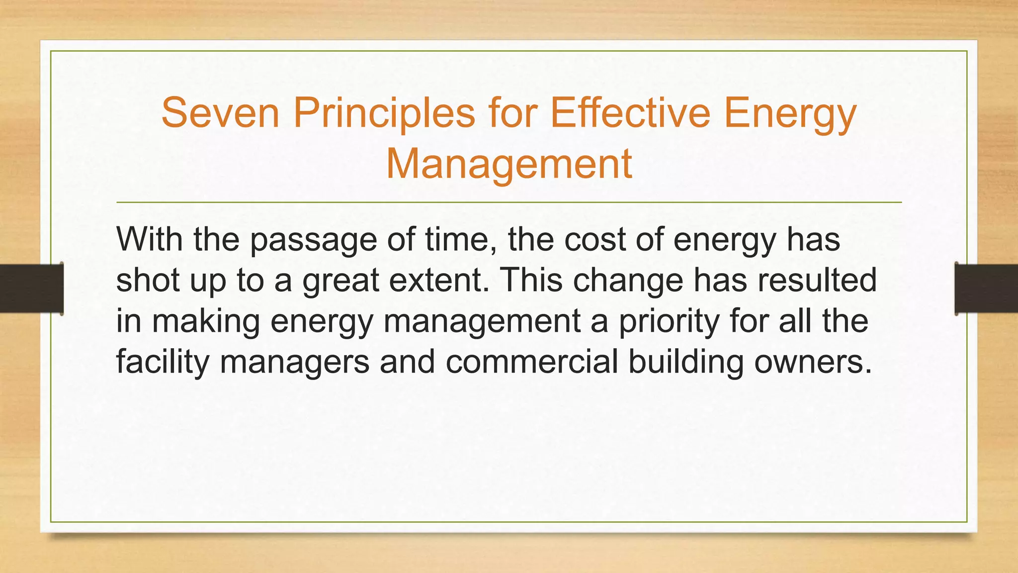Principles for Effective Energy Management | PGDM Courses | MIT School ...
