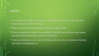 Seven principles of effective writing | PPTX