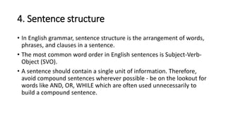 Seven principles of effective writing | PPT