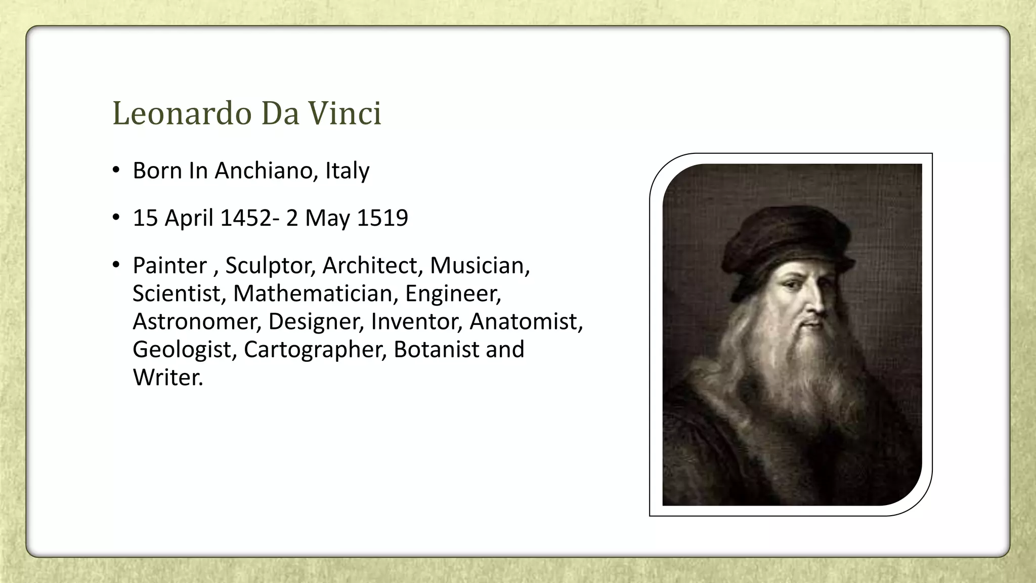 Seven principles of leonardo da vinci | PPTX