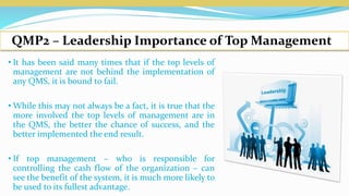 Seven quality management principles behind iso9001 requirements | PPTX