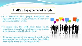 Seven quality management principles behind iso9001 requirements | PPTX