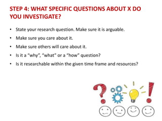 Seven steps for framing and testing a research paper | PPT