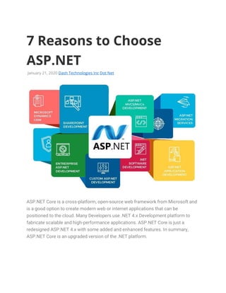 7 Reasons to Choose ASP.NET