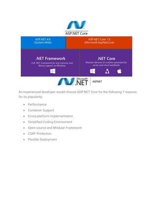 7 Reasons to Choose ASP.NET