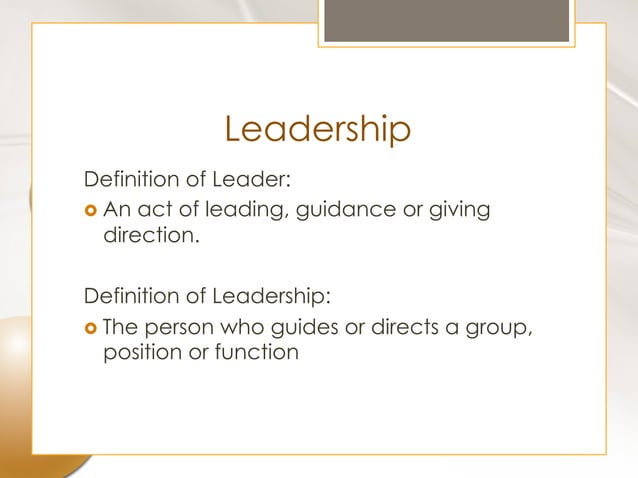 Seven secrets of leadership | PDF | Career Advice | Careers