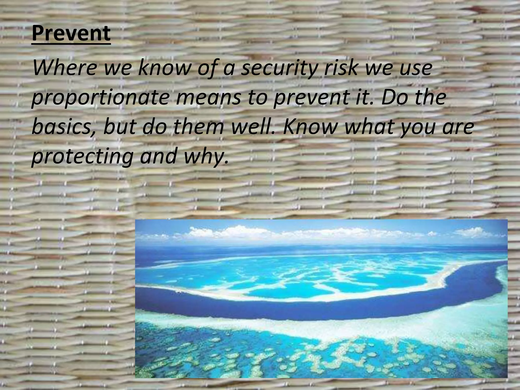 Seven security principles | PPT