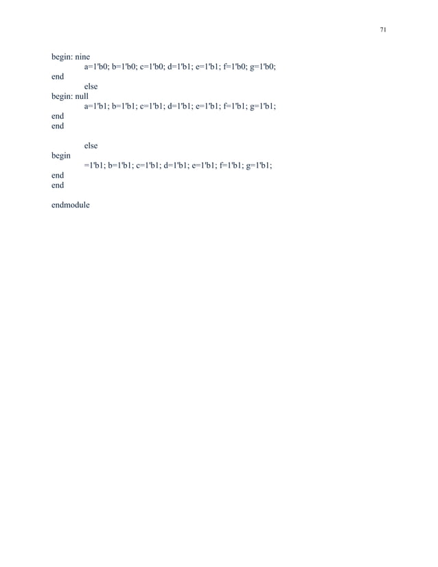 Seven Segment Display Pdf Programming Languages Computing