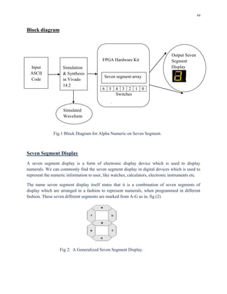 Seven segment display | PDF