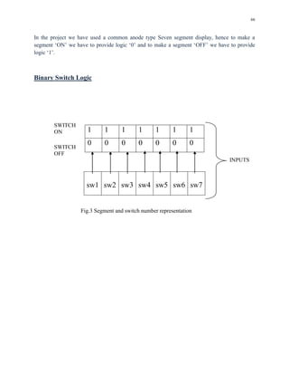 Seven segment display | PDF