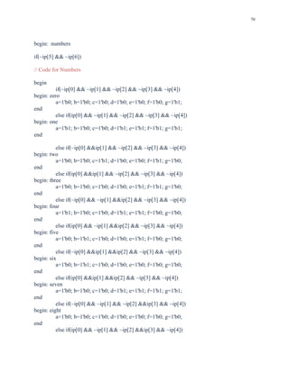 Seven segment display | PDF