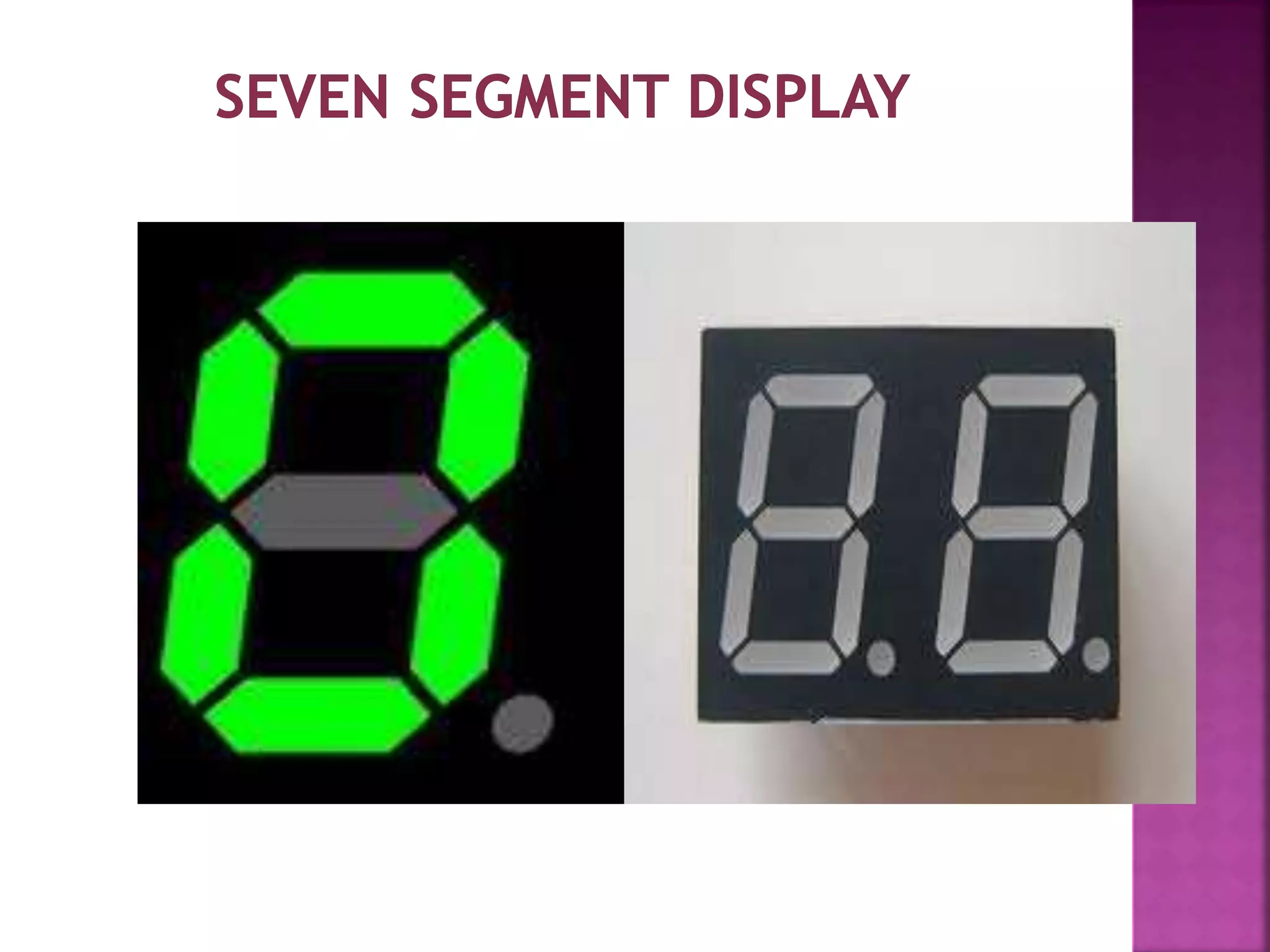 Seven Segment Display | PPTX