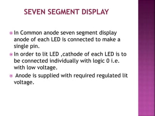 Seven Segment Display | PPTX