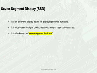 Seven segment display | PPTX