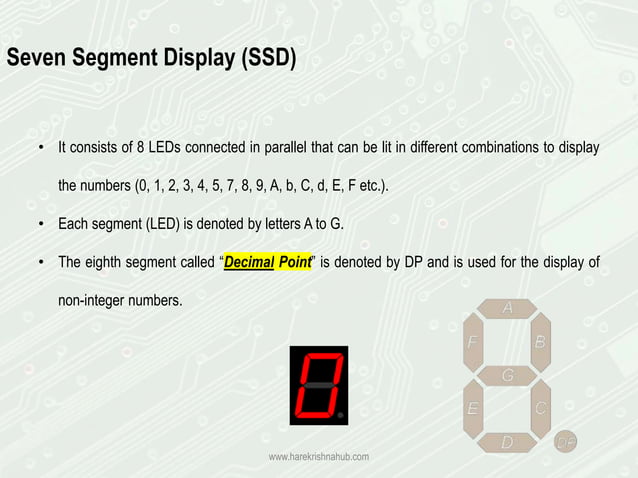 Seven segment display | PPTX