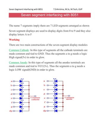 Seven segment interfacing with 8051.pdf