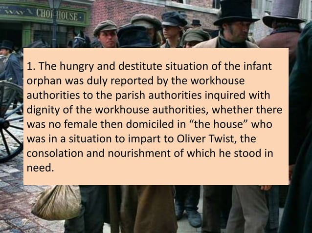 OLIVER TWIST. 1 Activity | PPTX | Law