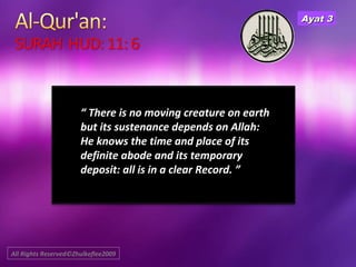 Seven Significant Quranic Verses[Slideshare] | PPT