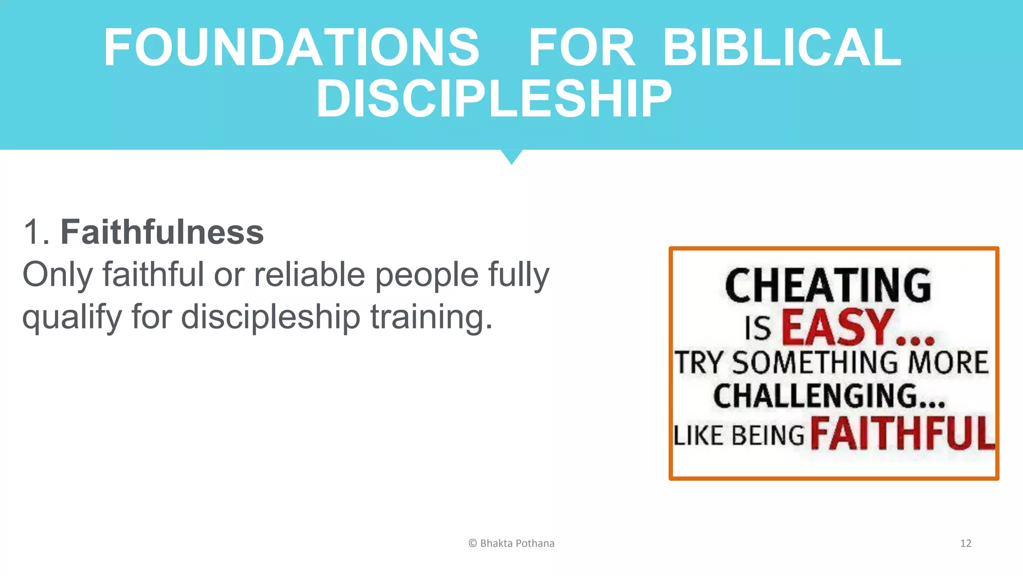 Seven Signs of a Disciple | PPT