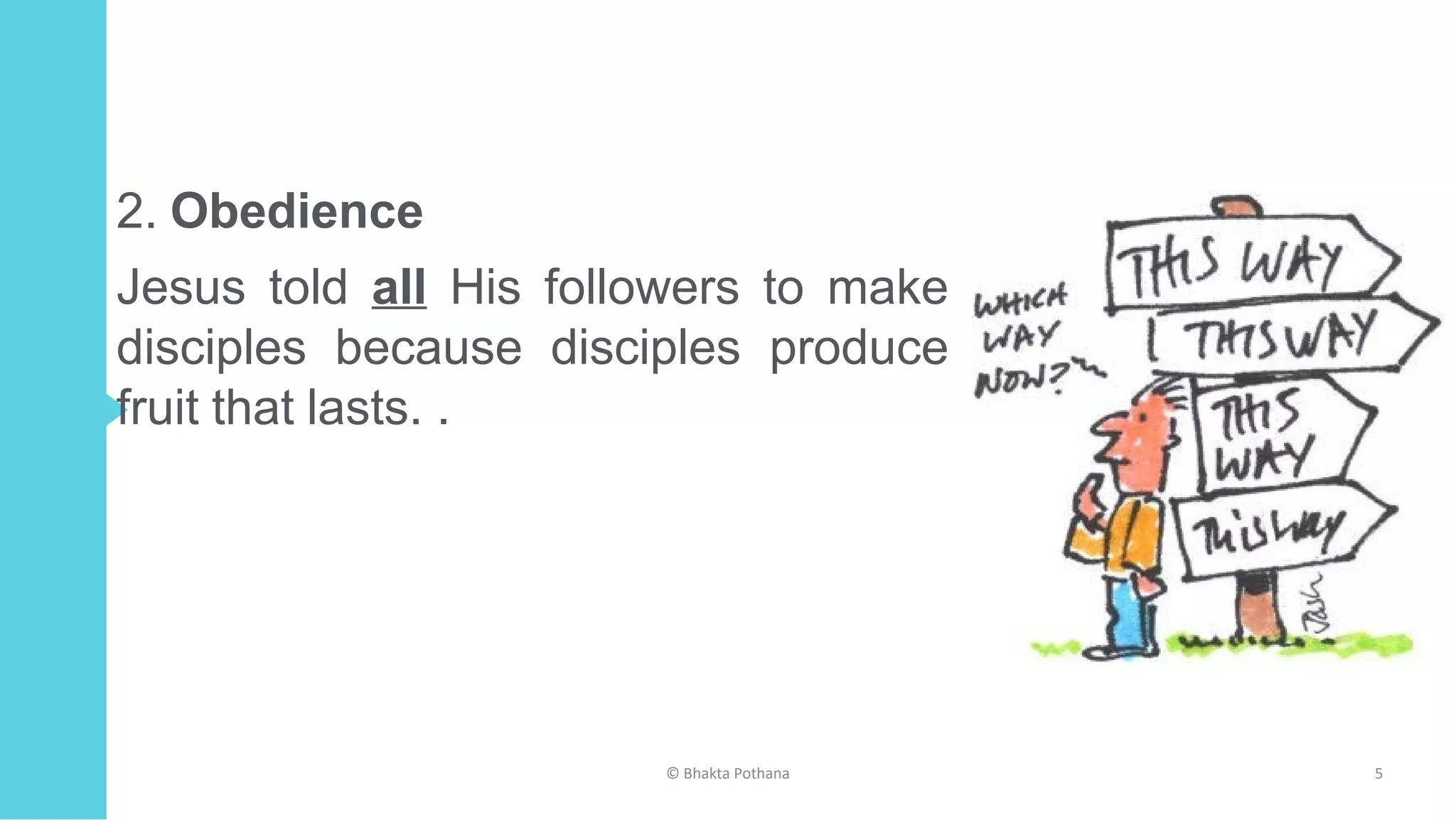 Seven Signs of a Disciple | PPT