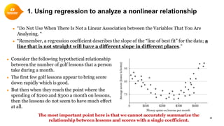 Seven sins of regression analysis | PPT