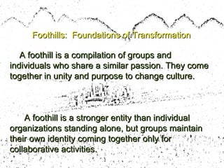 Seven Spiritual Mountains And Foothills. | PPT