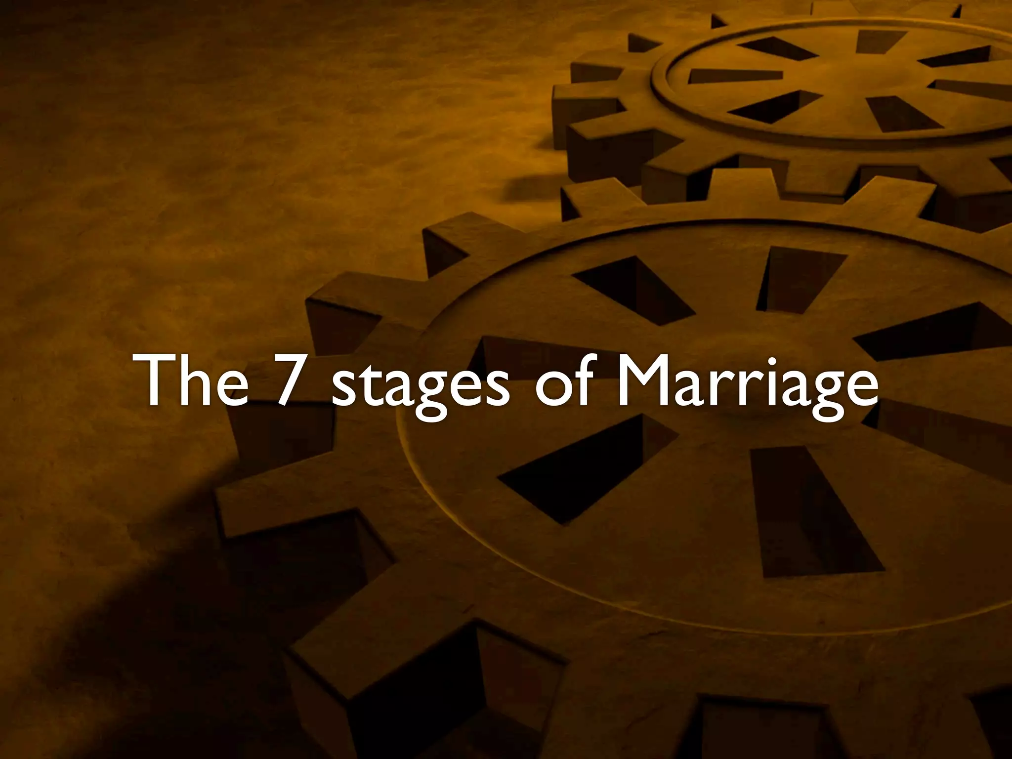 Seven stages of Marriage | PDF