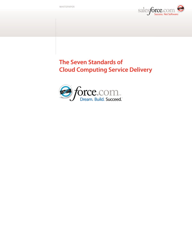 Seven standards of cloud computing | PDF | Cloud Computing | Internet