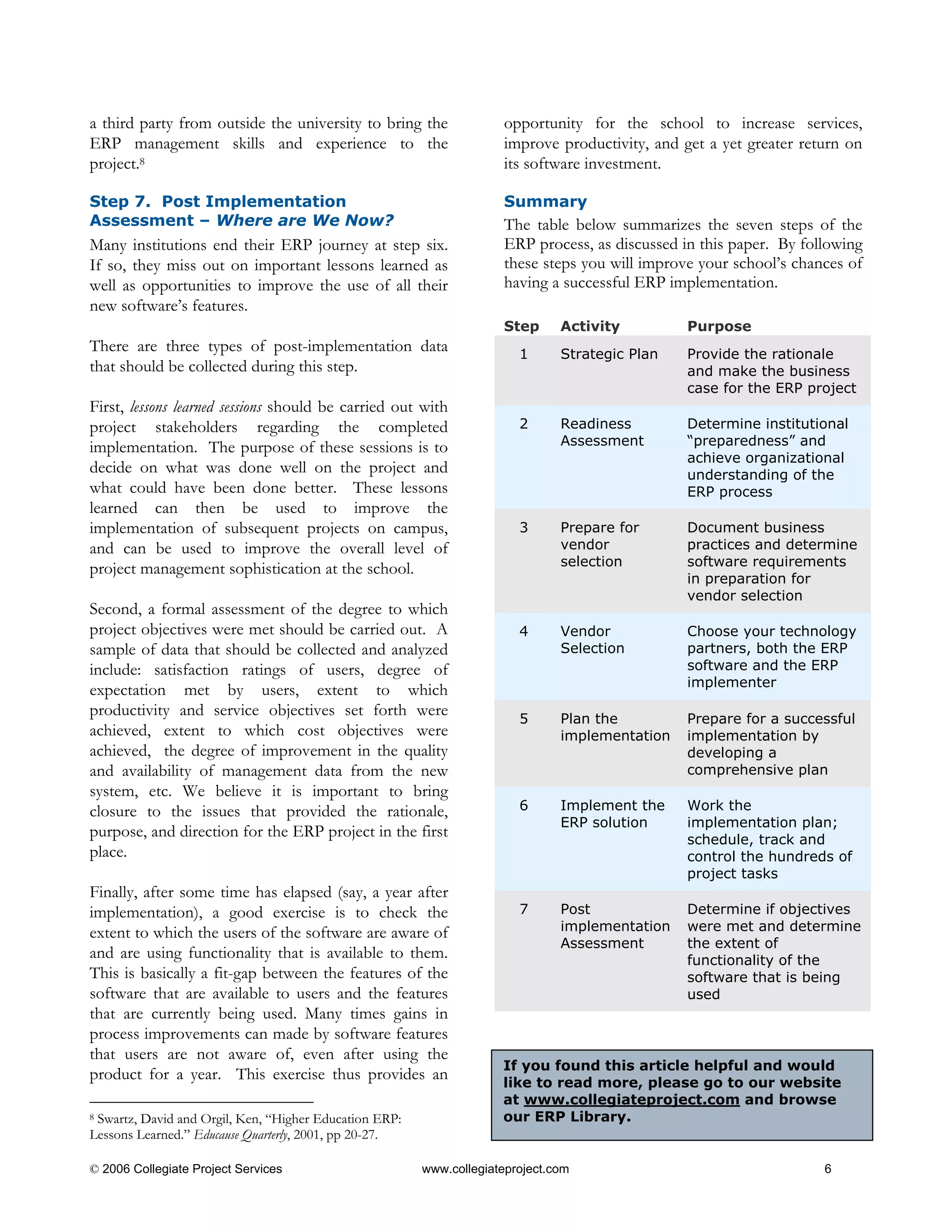 Seven Steps in the ERP Process.pdf