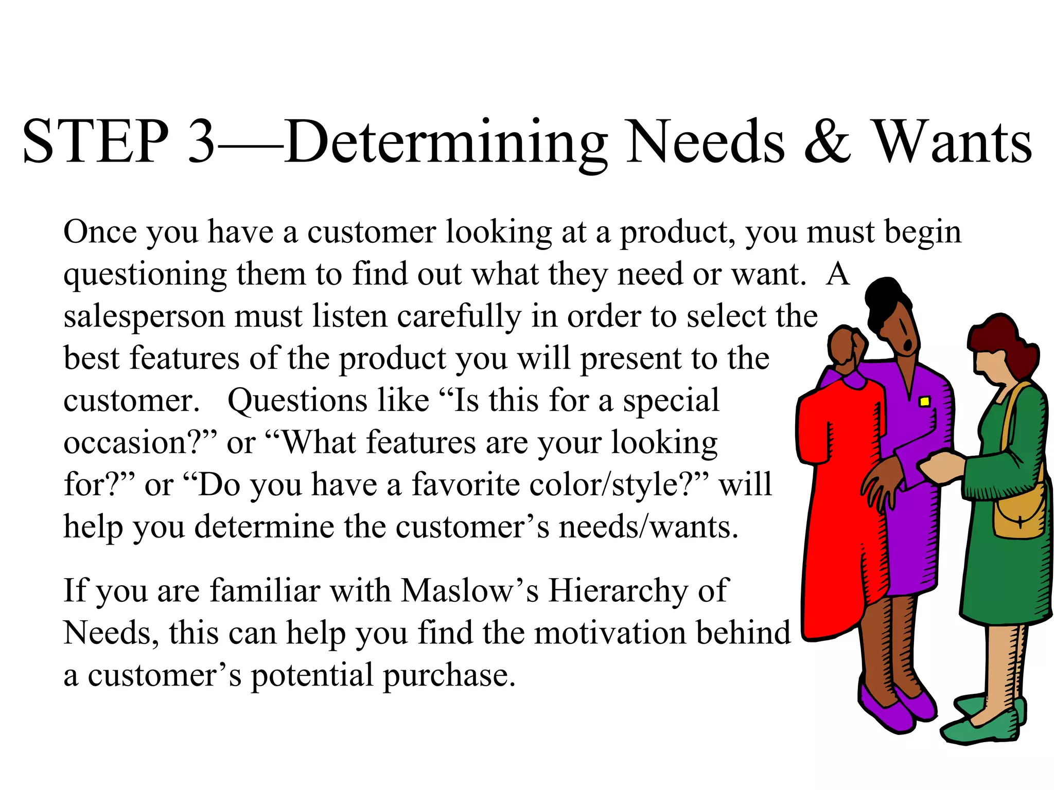 Seven steps of a sale | PPT