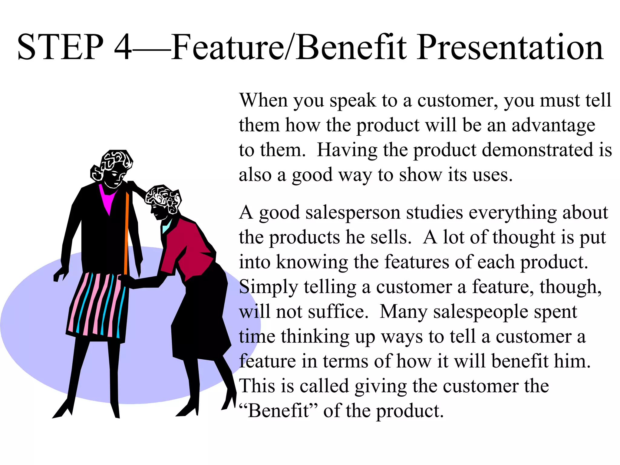 Seven steps of a sale | PPT