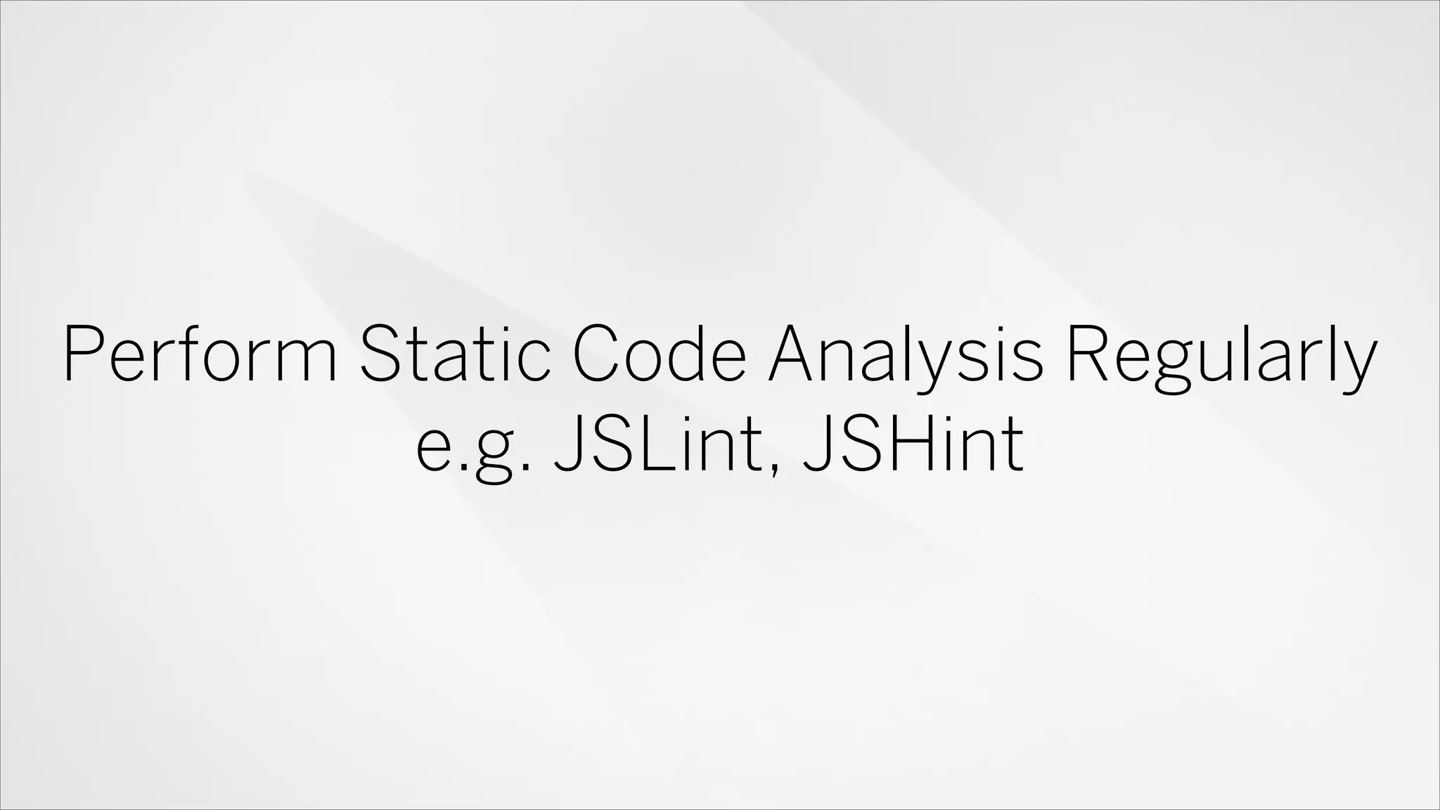 Seven Steps To Better Javascript Ppt
