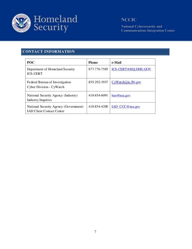 CISA GOV - Seven Steps to Effectively Defend ICS | PDF