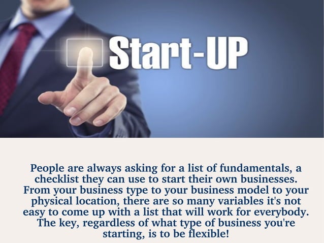 Seven steps to starting your own business | PPT | Business | Business and Finance