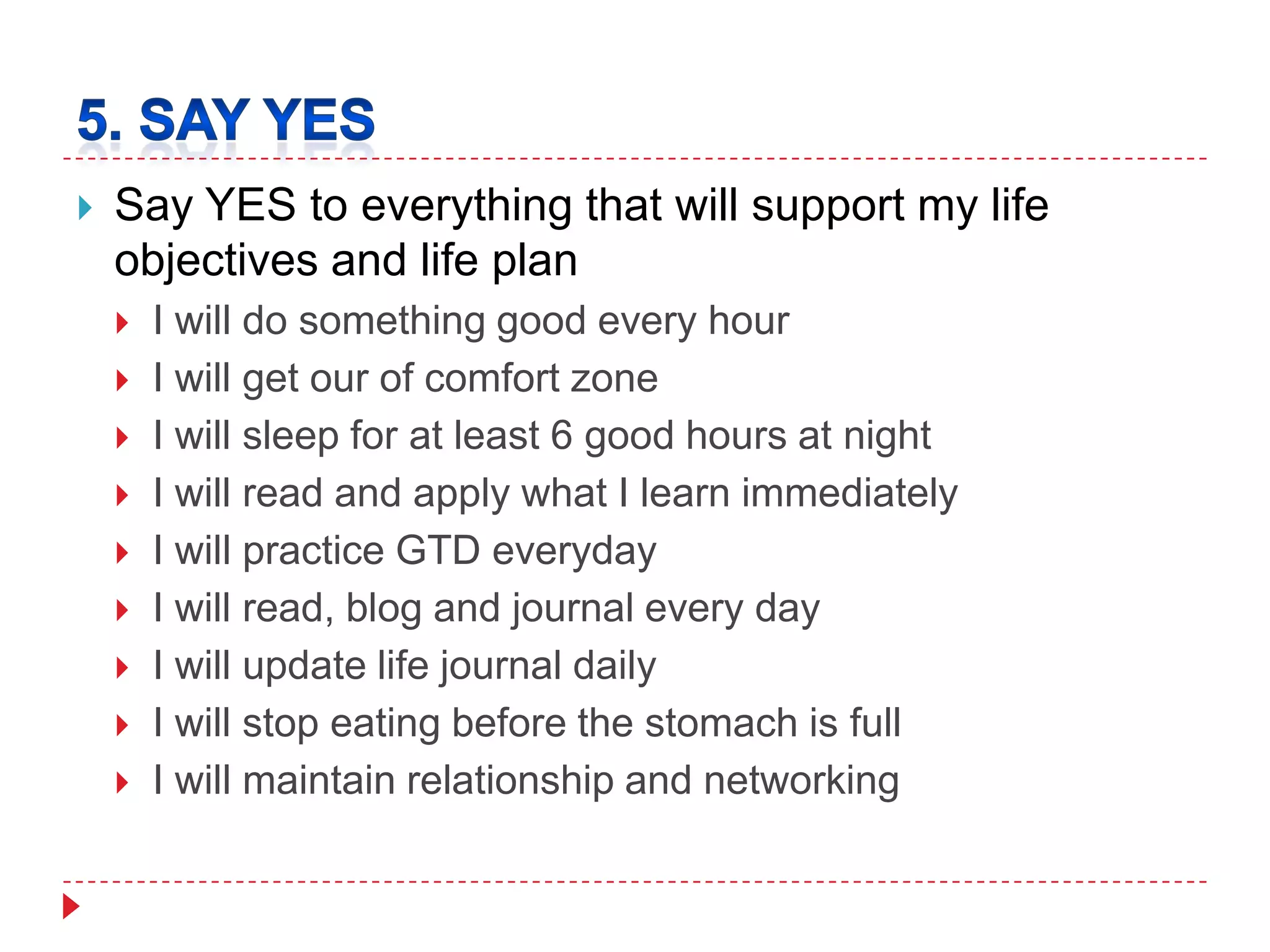 Seven Steps to Success | PPTX