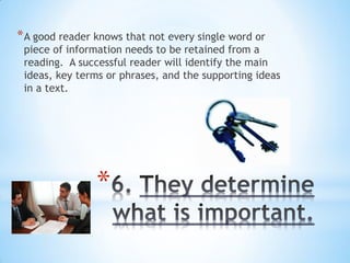 Seven strategies of successful readers | PDF