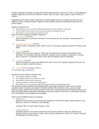 Seven strategies to teach students text comprehension | DOCX