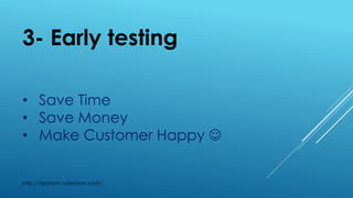 Seven testing principles | PPTX | Technology & Computing