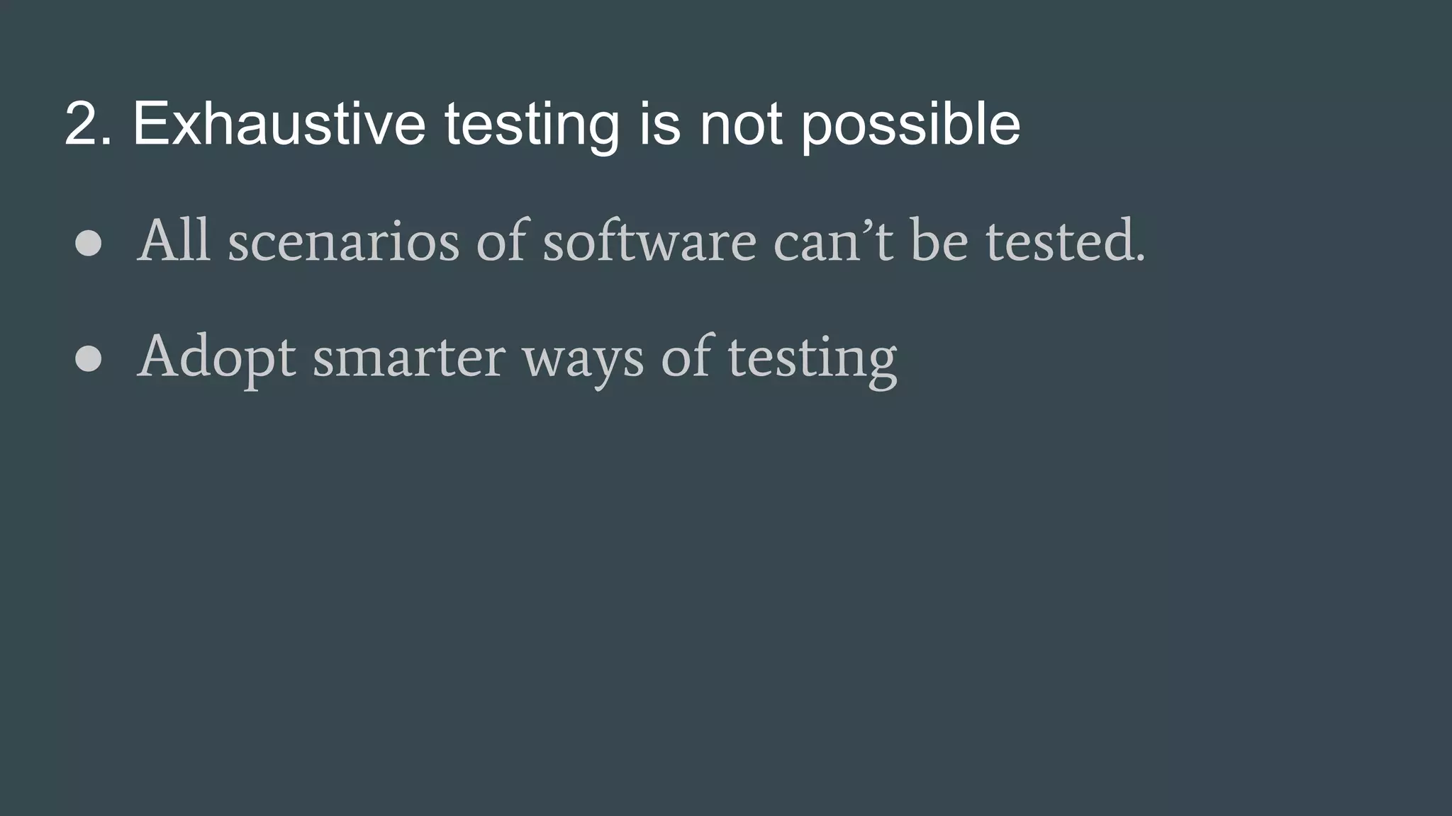 Seven testing principles | PPT