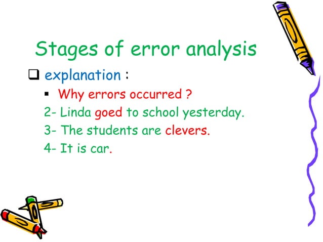 Error analysis | PPT