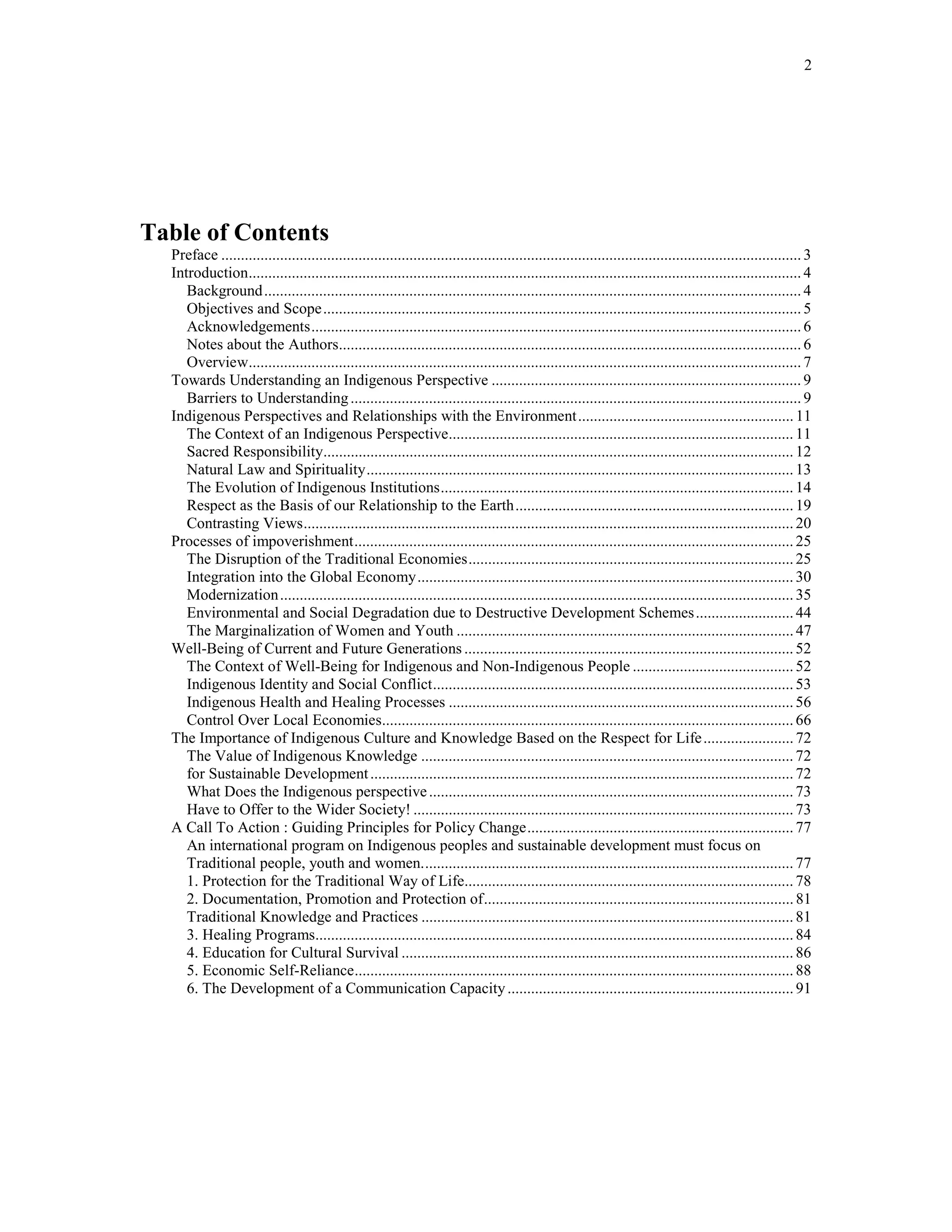 Our Responsibility to The Seventh Generation: Indigenous Peoples and ...