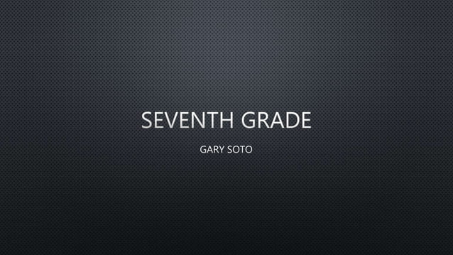 Seventh grade1 | PPT