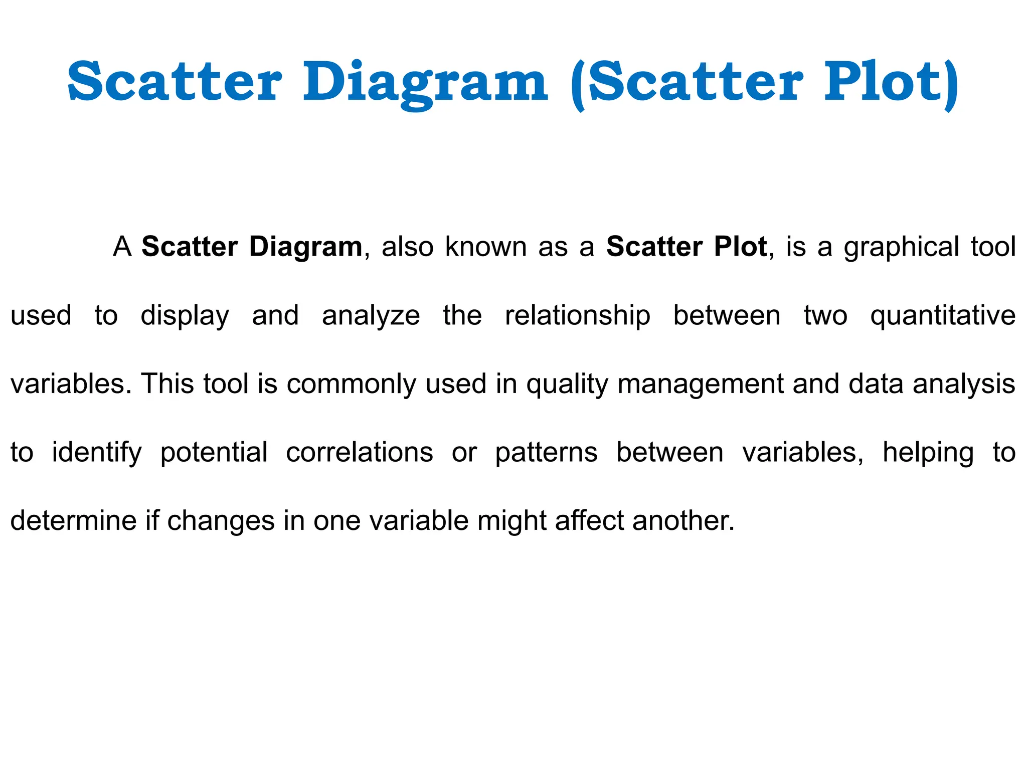 Seven Traditional Tools of Quality (Seven Basic Quality Tools) | PPTX