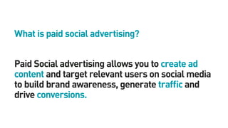 An introduction to social media advertising | Seventy7 | PDF