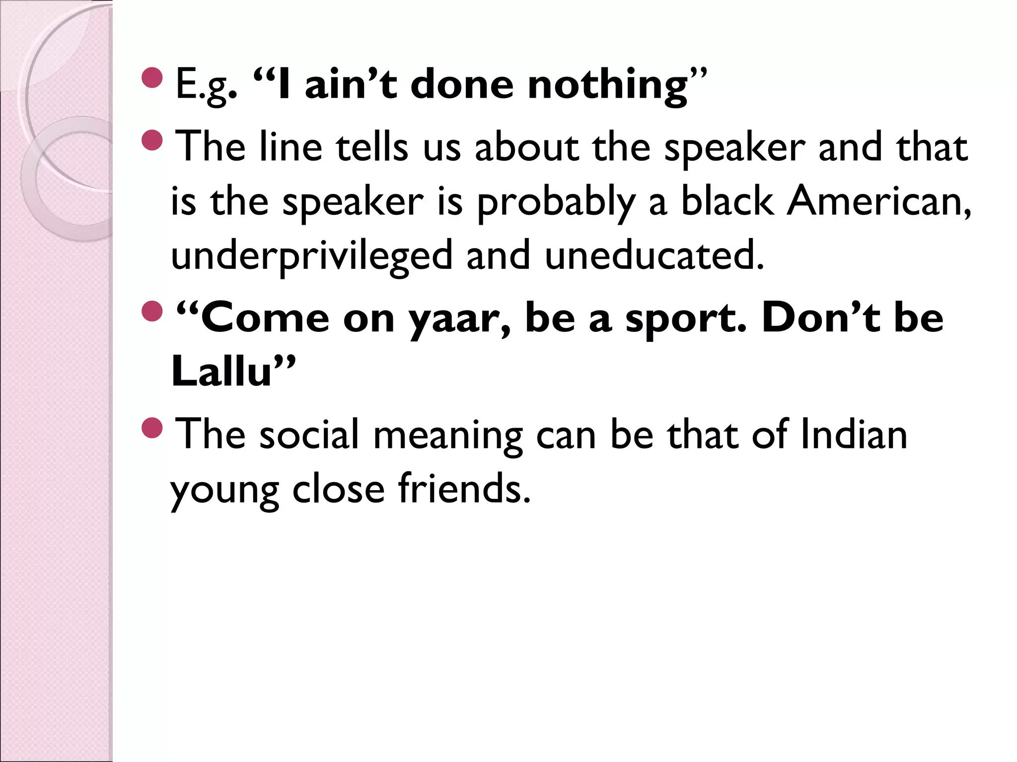 Semantics: Seven types of meaning | PPT