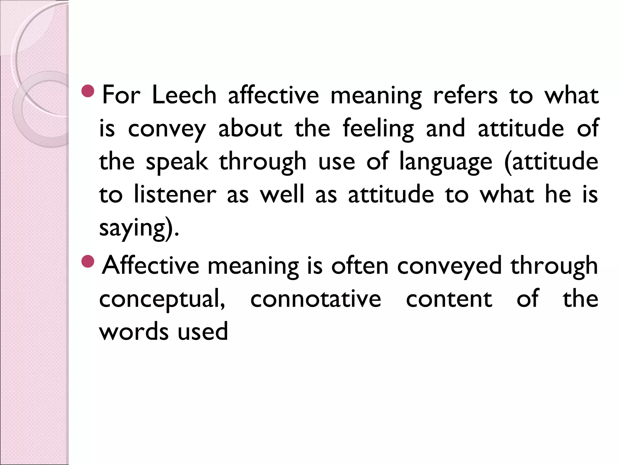 Semantics: Seven types of meaning | PPT